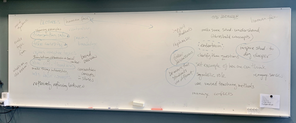 What is a lecture? – Open Networked Learning