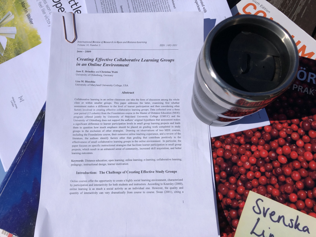 Strategies for Effective Group Learning – Open Networked Learning